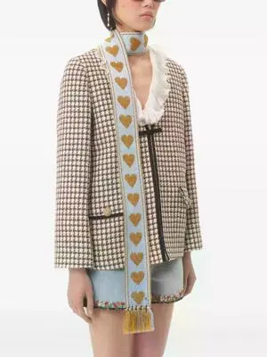 Valentino Garavani Antibes Scarf With Metallic Fibre