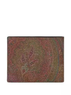 Etro Paisley Bifold Arnica Wallet