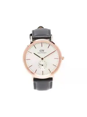 DANIEL WELLINGTON Sheffield Multi-eye 40mm Watch - Black