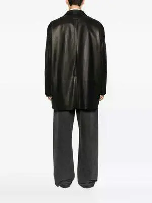 Fear Of God Button-up Leather Coat
