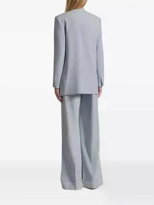 Alberta Ferretti Double-breasted Jacket - Blue