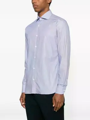TRUZZI Striped-pattern Shirt - Blue