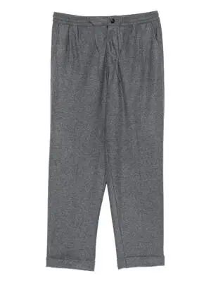 Fedeli Harvard Drawstring Trousers - Grey