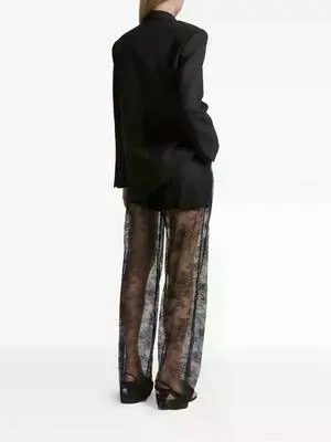 Alberta Ferretti Lace Trousers
