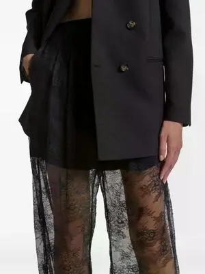 Alberta Ferretti Lace Trousers