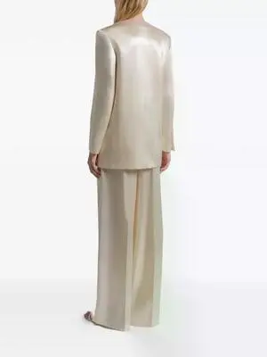 Alberta Ferretti Double-breasted Jacket - Neutrals