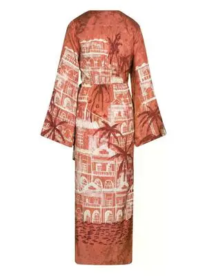 Johanna Ortiz Ollantay Printed Maxi Dress