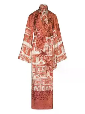 Johanna Ortiz Ollantay Printed Maxi Dress