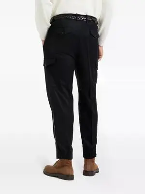 Brunello Cucinelli Cargo-pocket Wool Tapered Trousers