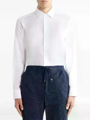 Etro Jacquard Pegaso Embroidery Shirt