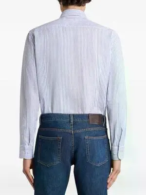 Etro Striped Seersucker Shirt