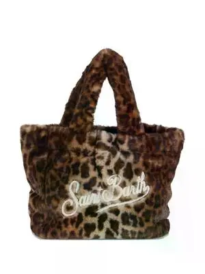 MC2 SAINT BARTH Colette Faux-fur Tote Bag - Brown
