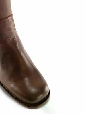 NOTABENE Achilles Leather Boots - Brown