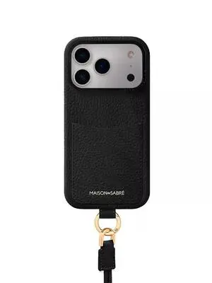 MAISON DE SABRE Sling Iphone 17 Pro Max Case - Black