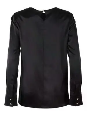 Max Mara Lodi Long-sleeve Top - Black