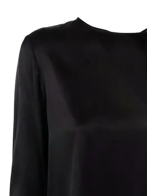 Max Mara Lodi Long-sleeve Top - Black