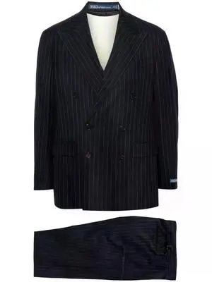 Polo Ralph Lauren Double-breasted Pinstriped Suit