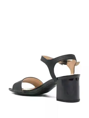Geox 65mm Block Heel Buckle Sandals