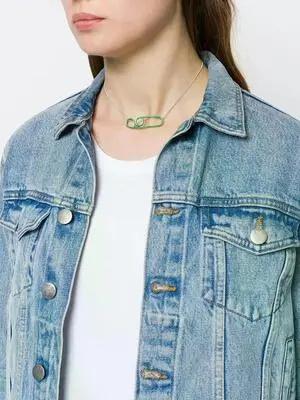 WOUTERS & HENDRIX Technofossils E-coated Necklace