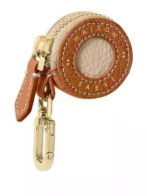 MAISON DE SABRE Leather Air Tag Charm