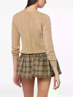 Polo Ralph Lauren Cable-knit Logo Sweater - Neutrals