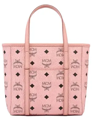Mcm Toni Top-zip Bag - Pink