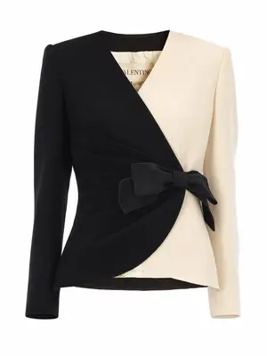 Valentino Garavani Wool Jacket - Black