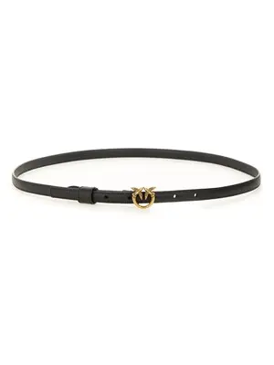 Pinko Love Berry Belt - Black