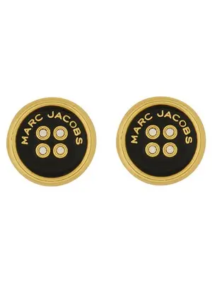 Marc Jacobs Button Stud Earrings - Gold