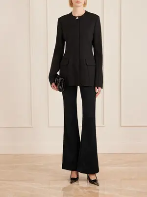 Galvan Satin Flared Pants