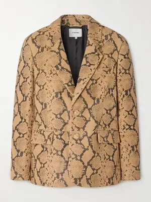 Frame Single Breasted Blazers For Women