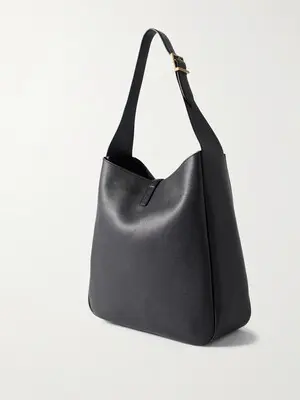Saint Laurent Le 5 À 7 Large Leather Shoulder Bag - Black
