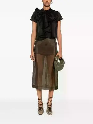 Viktor & Rolf Bow Blouse - Black