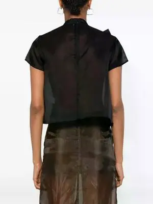 Viktor & Rolf Bow Blouse - Black