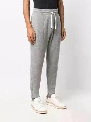 Brunello Cucinelli Ribbed-knit Cashmere Sweatpants