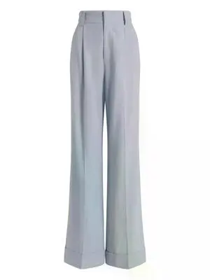 Alberta Ferretti High-waisted Tailored Trousers