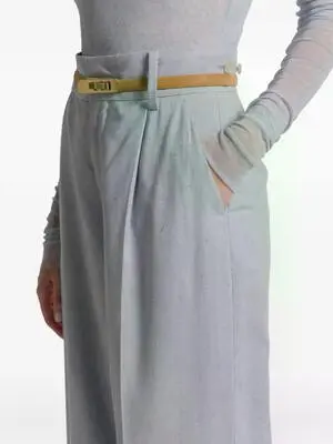 Alberta Ferretti High-waisted Tailored Trousers