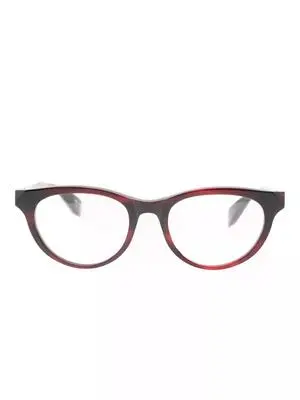 FACTORY900 Geometric-frame Eyeglasses - Red