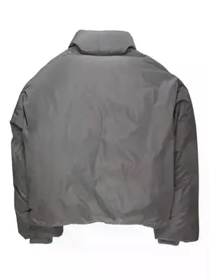 AMI Paris Button Padded Jacket - Grey