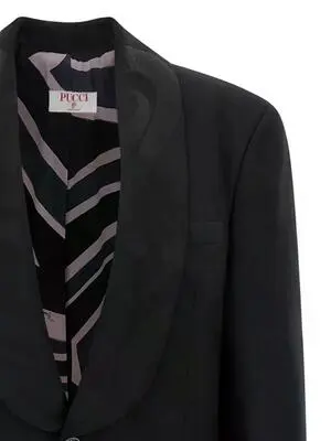 Emilio Pucci Single-breasted Buttoned Blazer