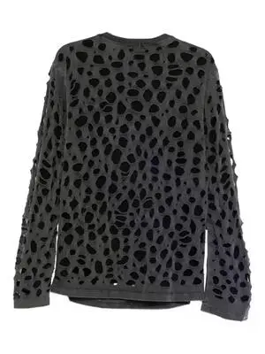 AVAVAV Distressed Crewneck Sweatshirt