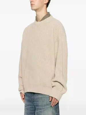 LC23 Ribbed Crew Neck Sweater