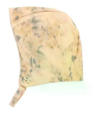 GANNI Logo-plaque Balaclava - Neutrals