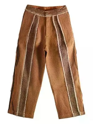 COMMUNS Textured Stripe Trousers
