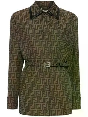 Fendi Ff Canvas Jacket