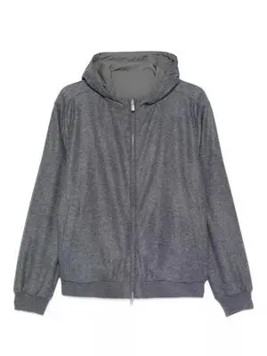 Fedeli Zip-up Hoodie - Grey