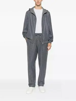 Fedeli Zip-up Hoodie - Grey