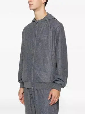 Fedeli Zip-up Hoodie - Grey
