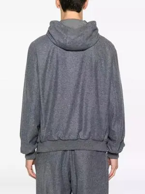 Fedeli Zip-up Hoodie - Grey