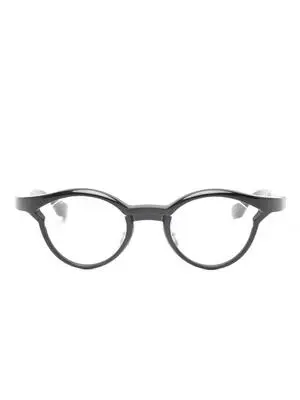 FACTORY900 Round-frame Eyeglasses - Black